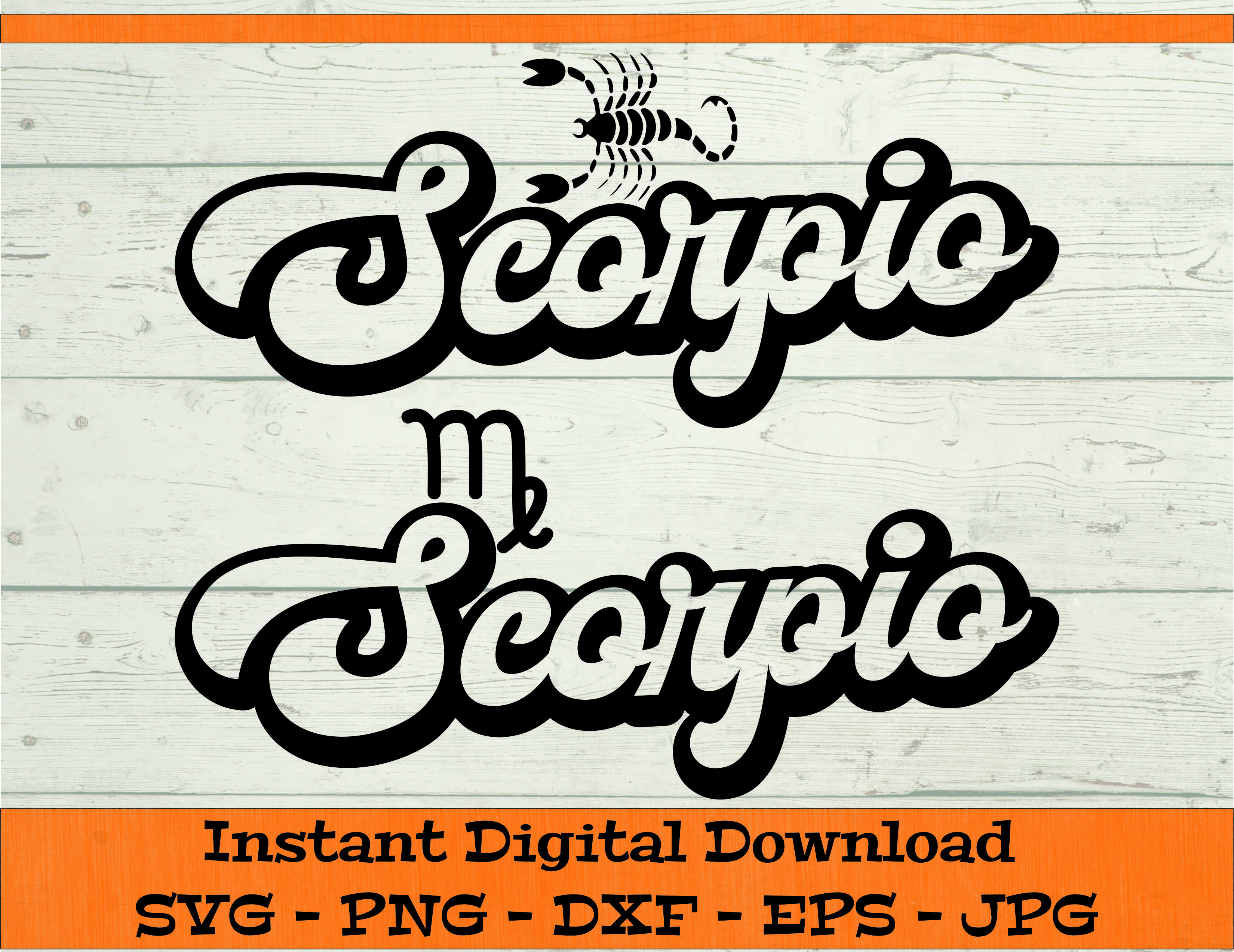 Retro Scorpio Bundle | Jiffy Designs
