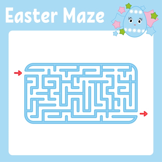 Delightful Easter Maze Puzzle with Adorable Bunny | Jiffy Designs