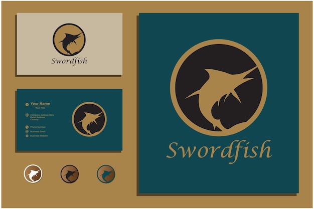Elegant Swordfish Brand Identity Collection with Minimal Design | Jiffy ...