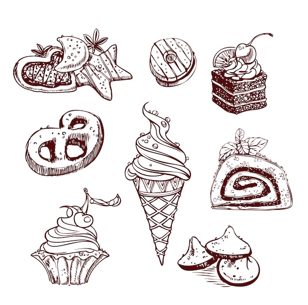 Delectable Dessert Delights: A Mouthwatering Collection of Illustrated ...