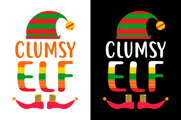 Vibrant Clumsy Elf with Striped Hat and Boots | Jiffy Designs