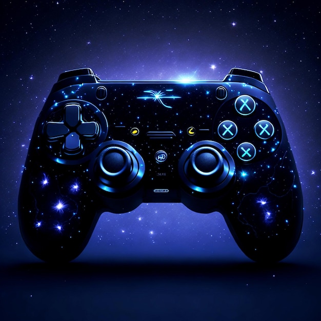 Galactic Gaming Controller: Illuminating the Cosmos | Jiffy Designs