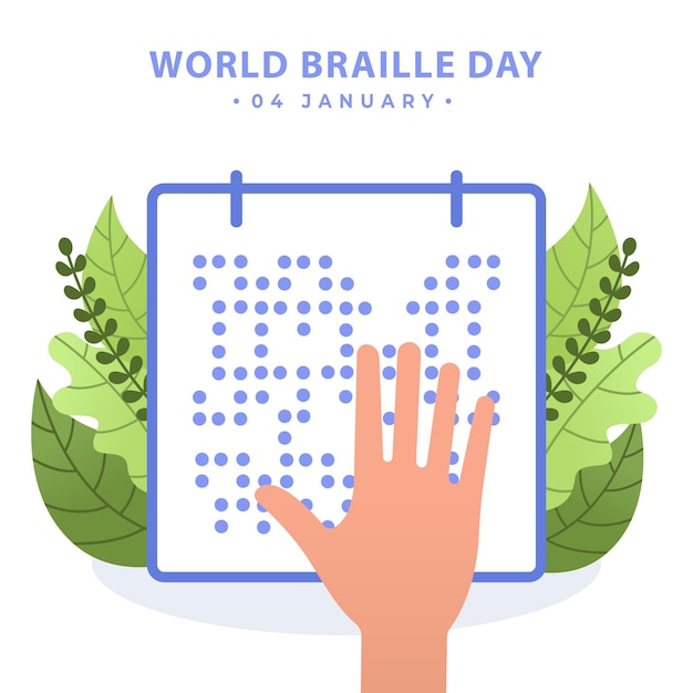 Celebrating World Braille Day with Raised Dots and Leaves | Jiffy Designs