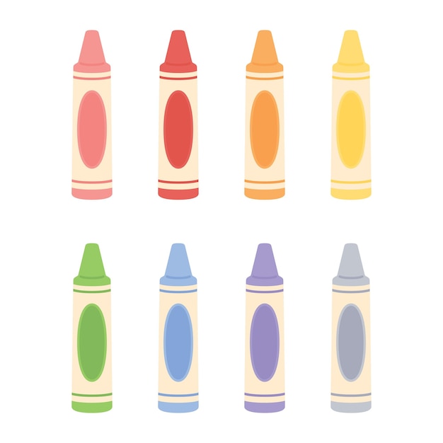 Vibrant Crayon Collection: A Spectrum of Artistic Possibilities | Jiffy ...
