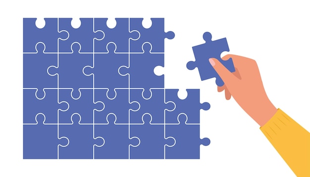 Assembling a Vibrant Puzzle Piece Design | Jiffy Designs