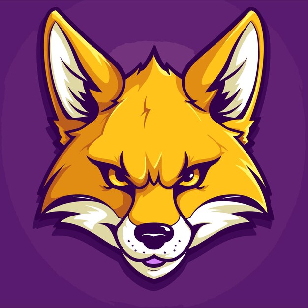 Fierce and Focused Fox Mascot Logo | Jiffy Designs