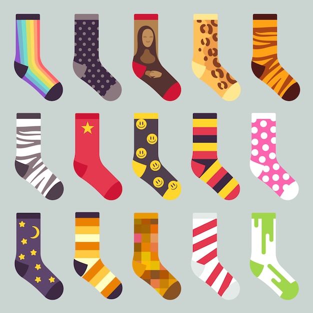 Vibrant and Whimsical Sock Collection with Diverse Patterns | Jiffy Designs