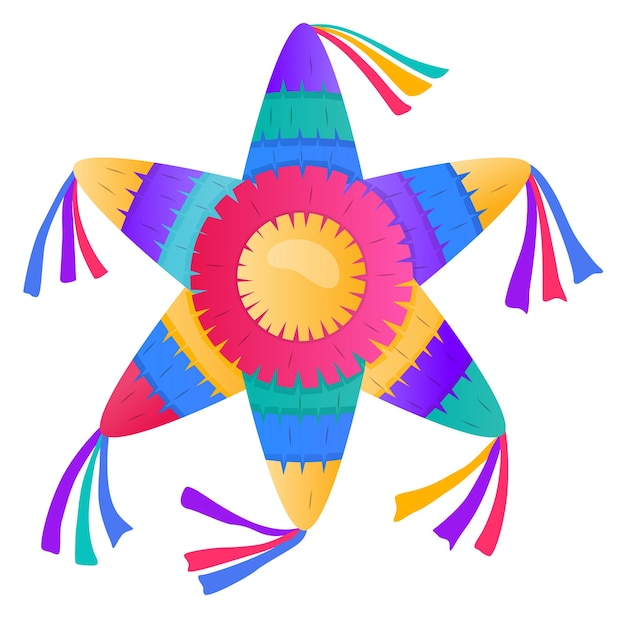 Vibrant Pinata-Inspired Geometric Star Design | Jiffy Designs