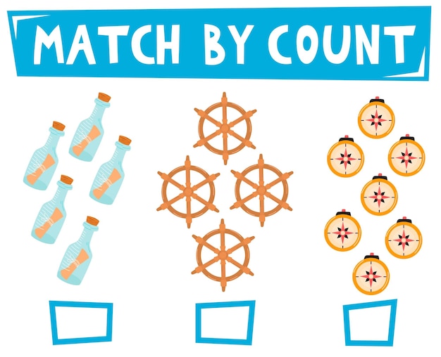 Engaging Match by Count Activity with Vibrant Visuals | Jiffy Designs