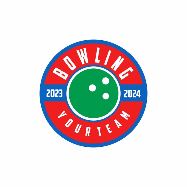 Vibrant Bowling Tournament Logo with Retro Styling | Jiffy Designs