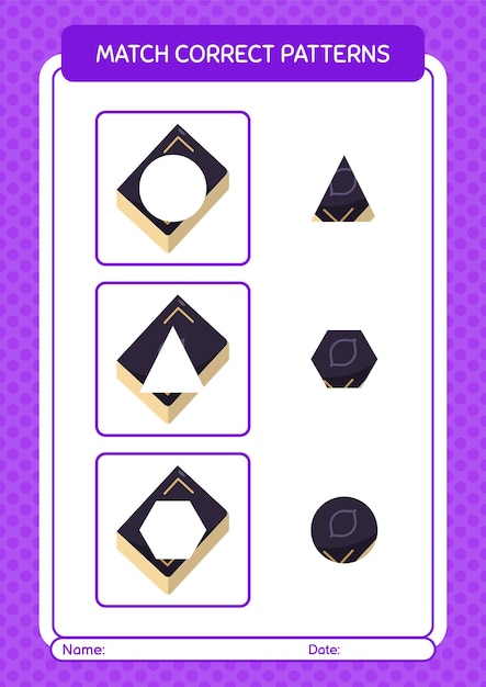 Geometric Shapes Matching Game: Discover Unique Patterns | Jiffy Designs