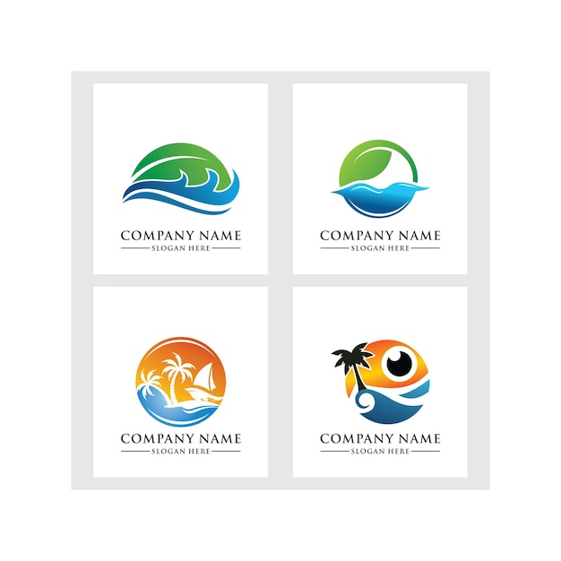 Vibrant Nature-Inspired Logo Collection for Versatile Branding | Jiffy ...