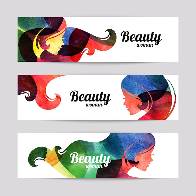 Vibrant and Captivating Beauty Banners | Jiffy Designs