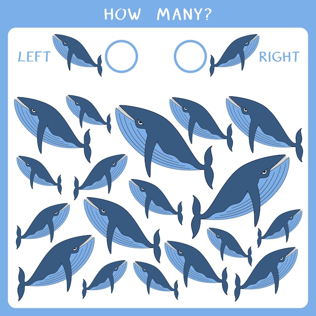 Counting Whales: A Playful Ocean Scene | Jiffy Designs
