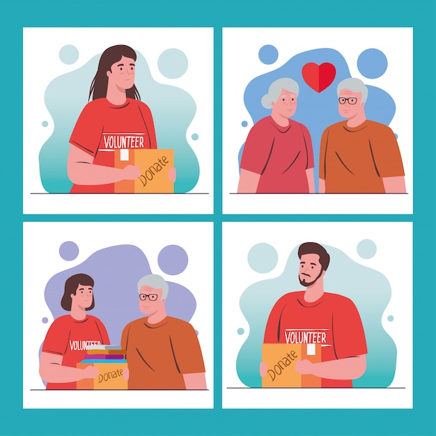 Diverse Volunteer Community Embracing Compassion and Inclusion | Jiffy ...