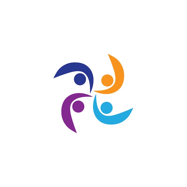 Vibrant Abstract Figures Symbolize Unity and Diversity | Jiffy Designs