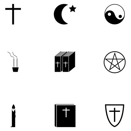 Religions Icon Set | Jiffy Designs