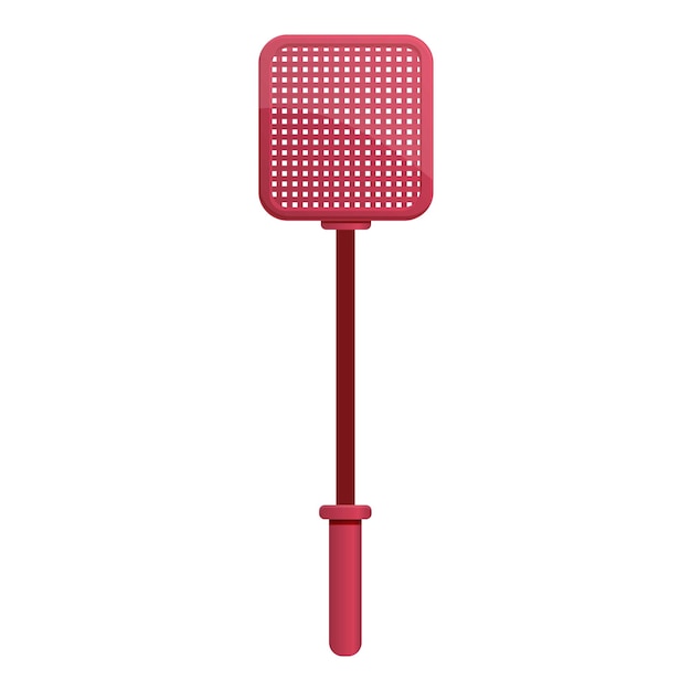 Vibrant Red Fly Swatter with Perforated Design | Jiffy Designs