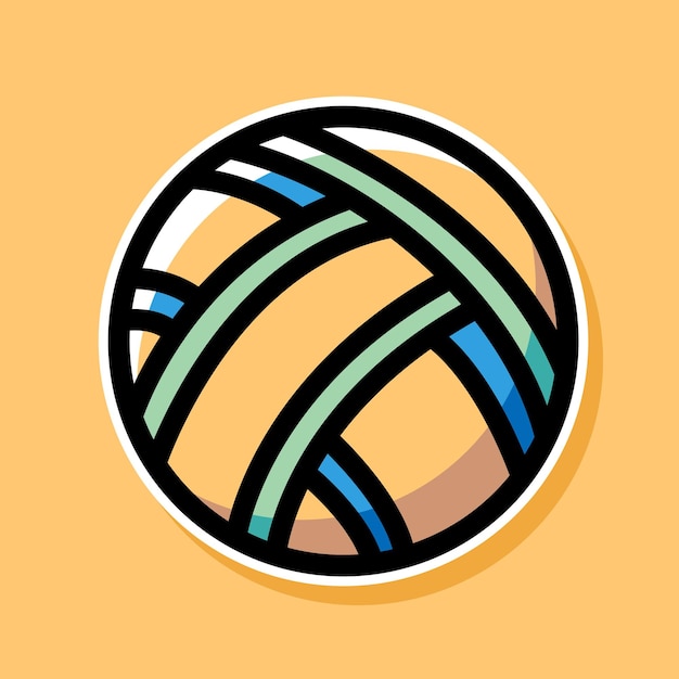 Vibrant Geometric Sphere of Intersecting Shapes | Jiffy Designs