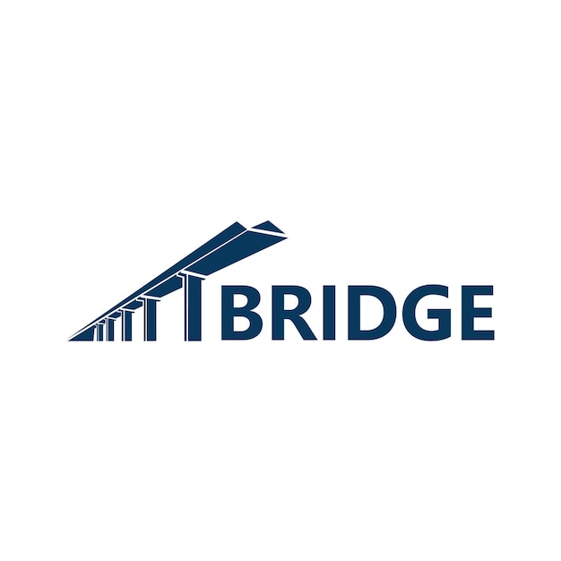 Iconic Bridge Silhouette with Upward Growth Symbolism | Jiffy Designs