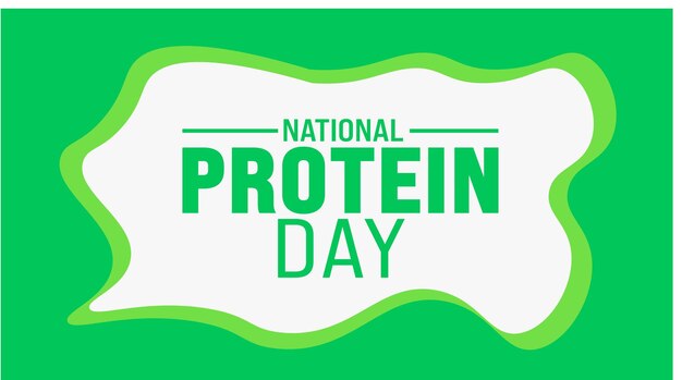 Celebrate National Protein Day with Vibrant Green Design | Jiffy Designs