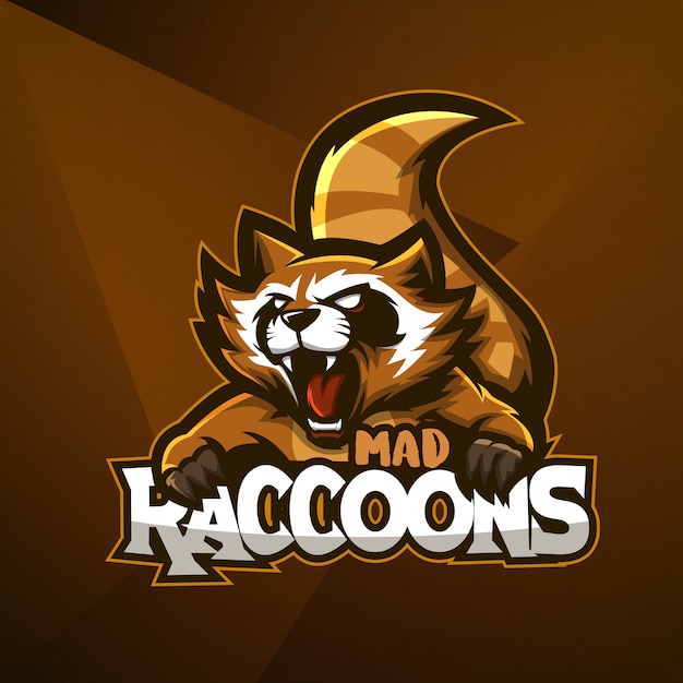 Fierce and Fearless: The Mad Raccoons Logo | Jiffy Designs