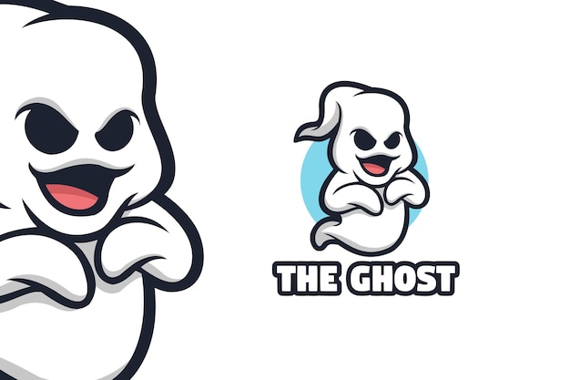 Playful Ghostly Figure with Friendly Expression | Jiffy Designs