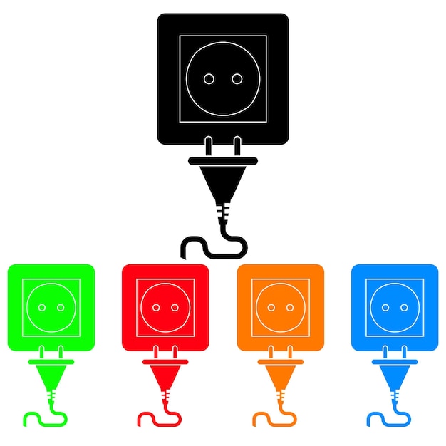 Colorful Electrical Outlets with Whimsical Expressions | Jiffy Designs