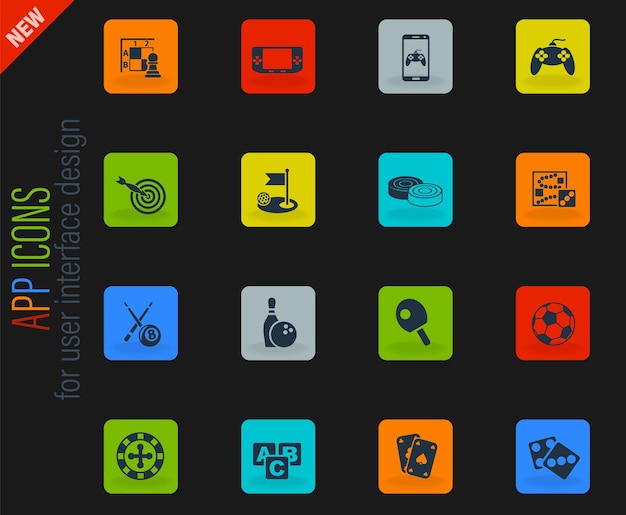 Vibrant Collection of Versatile App Icons for Diverse Digital ...