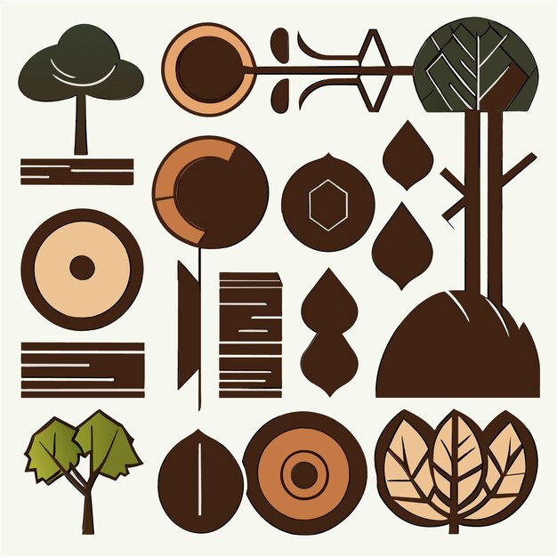 Versatile Nature-Inspired Graphic Elements Collection | Jiffy Designs