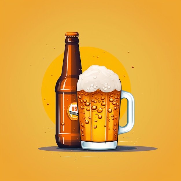 Refreshing Amber Brew: Celebrating the Art of Beer | Jiffy Designs