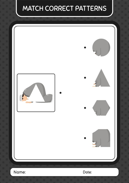 Geometric Shapes Matching Game for Kids | Jiffy Designs