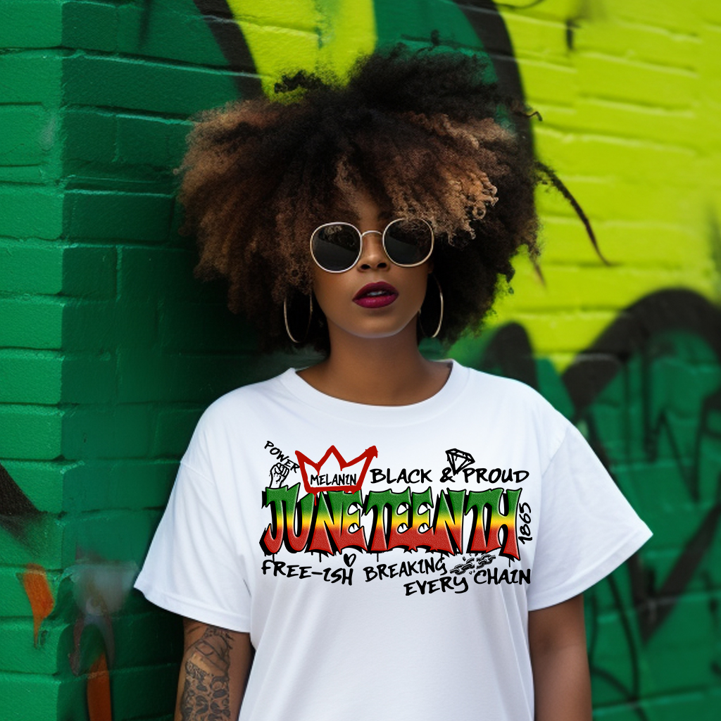 Juneteenth Graffiti Words | Jiffy Designs