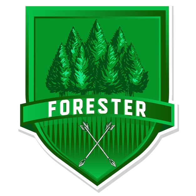 Evergreen Emblem: Forester's Outdoor Adventure Badge | Jiffy Designs