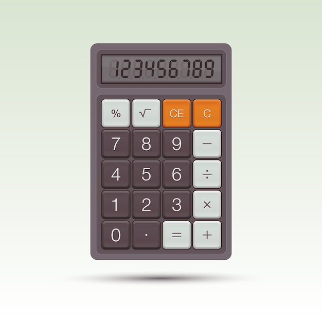 Sleek and Practical Desktop Calculator with Numeric Keypad | Jiffy Designs