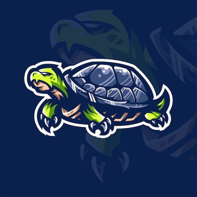 Vibrant Turtle Mascot Illustration for Branding and Design | Jiffy Designs