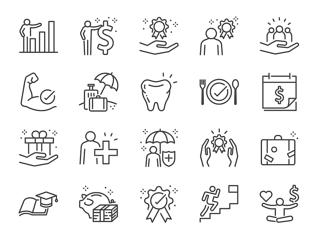 Diverse Business and Finance Icons in Minimalist Style | Jiffy Designs