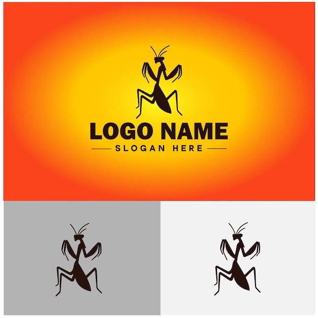 Vibrant Praying Mantis Logo Collection for Versatile Branding | Jiffy ...