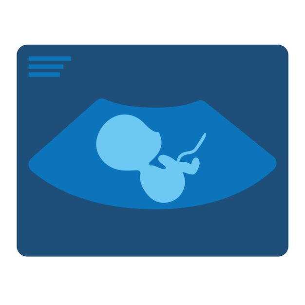 Detailed Ultrasound Image of a Developing Fetus | Jiffy Designs