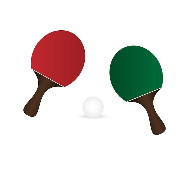 Vibrant Ping Pong Paddles and Ball Set | Jiffy Designs