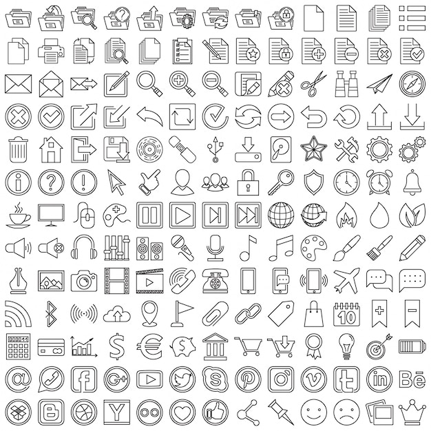 Vibrant Collage of Diverse Digital Communication Icons | Jiffy Designs