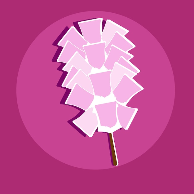 Vibrant Dandelion Mosaic on Radiant Pink Background | Jiffy Designs