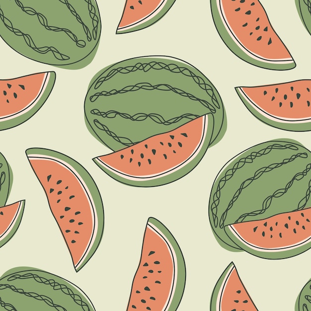 Vibrant Watermelon and Melon Pattern | Jiffy Designs