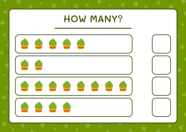 Vibrant Cactus Collection: Counting Fun for All Ages | Jiffy Designs