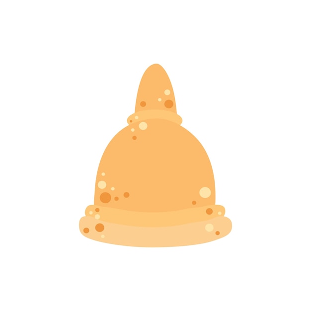 Glowing Amber Bell-Shaped Ornament | Jiffy Designs