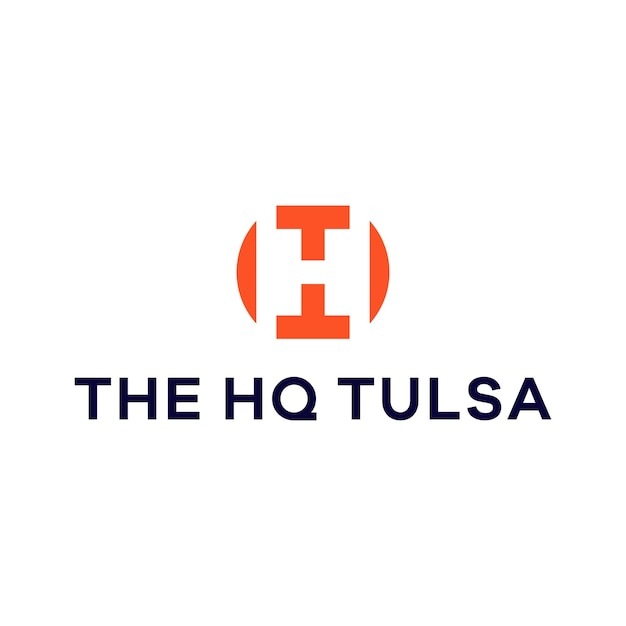 Vibrant Tulsa Headquarters Logo with Minimalist Typography | Jiffy Designs