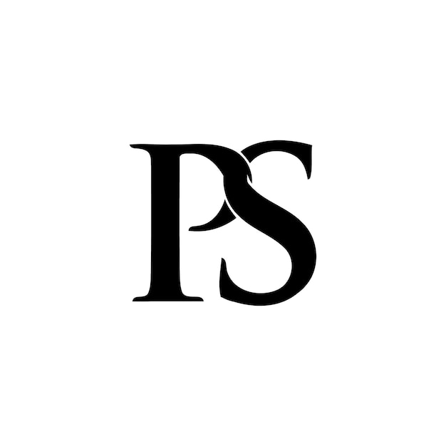 Elegant and Captivating Monogram PS Design | Jiffy Designs