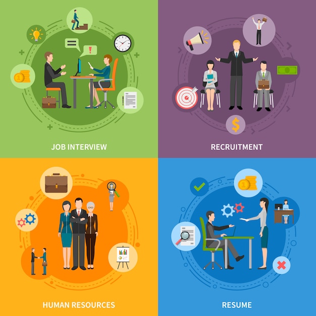 Diverse Collection of Vibrant Business-Themed Illustrations | Jiffy Designs