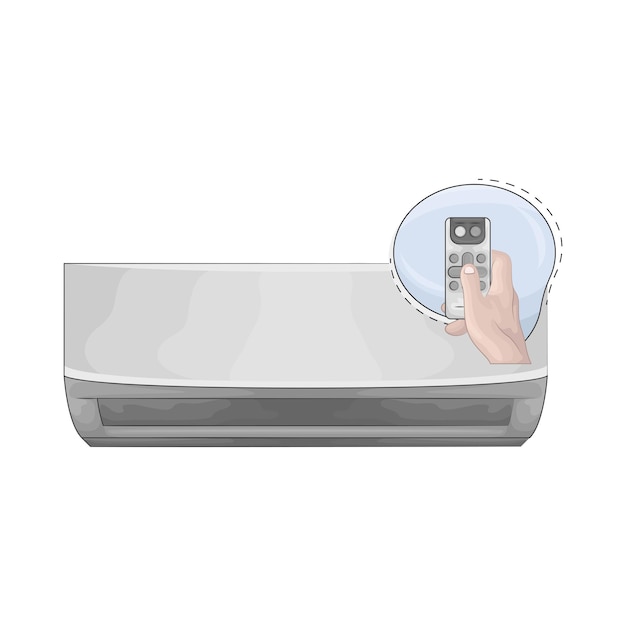 Sleek and Intuitive Air Conditioning Unit with Remote Control | Jiffy ...