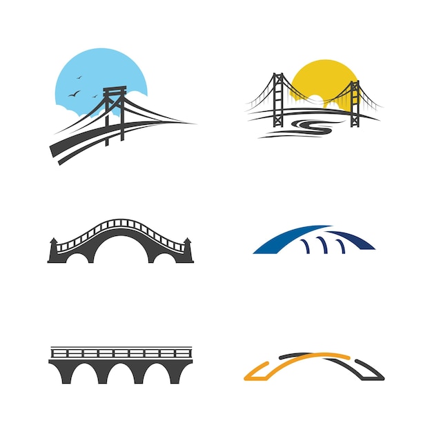 Iconic Bridges of the World: Architectural Silhouettes in Vibrant Hues ...